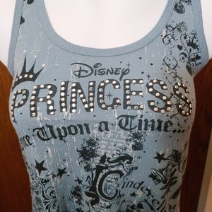 Disney | Tops | Disney Princess Once Upon A Time Tank Top Sz Xs | Poshmark